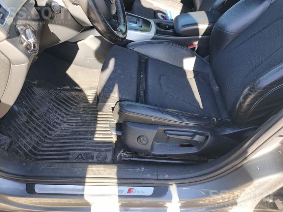 Pelēks Audi A4 2010 Jelgava, ar dzinēja tilpumu 2.00 L un nobraukumu 0 tūkst. km par 3690 €, foto 17 vietnē AUTOMOTO.COM.LV