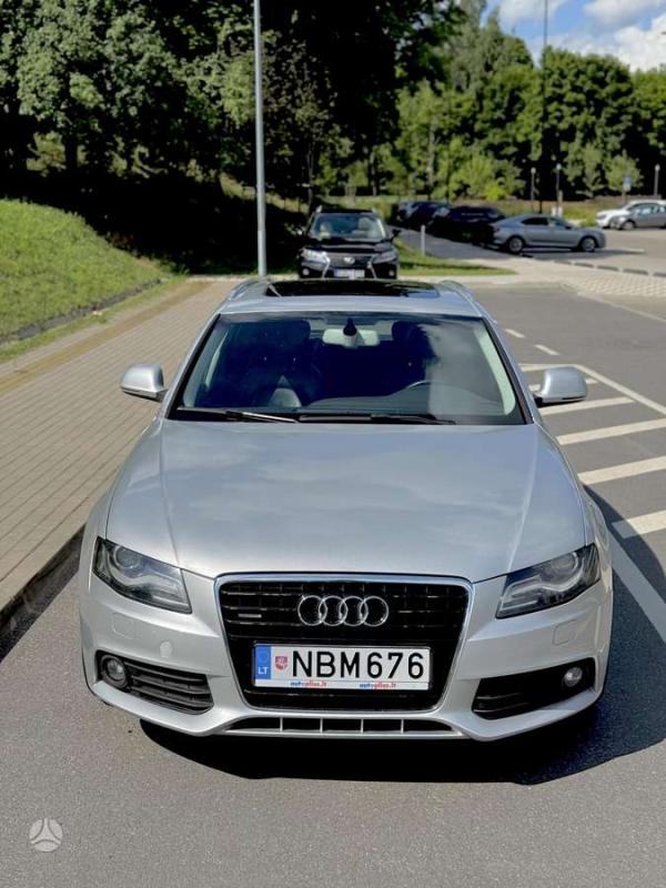 Pelēks Audi A4 2010 Viļņa, ar dzinēja tilpumu 3.00 L un nobraukumu 285 tūkst. km par 4500 €, foto 3 vietnē AUTOMOTO.COM.LV