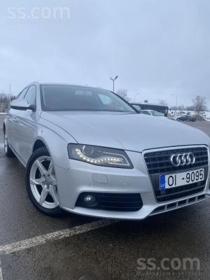 Pelēks Audi A4 2010 Daugavpils, ar dzinēja tilpumu 2.70 L un nobraukumu 382 tūkst. km par 4850 €, foto  vietnē AUTOMOTO.COM.LV
