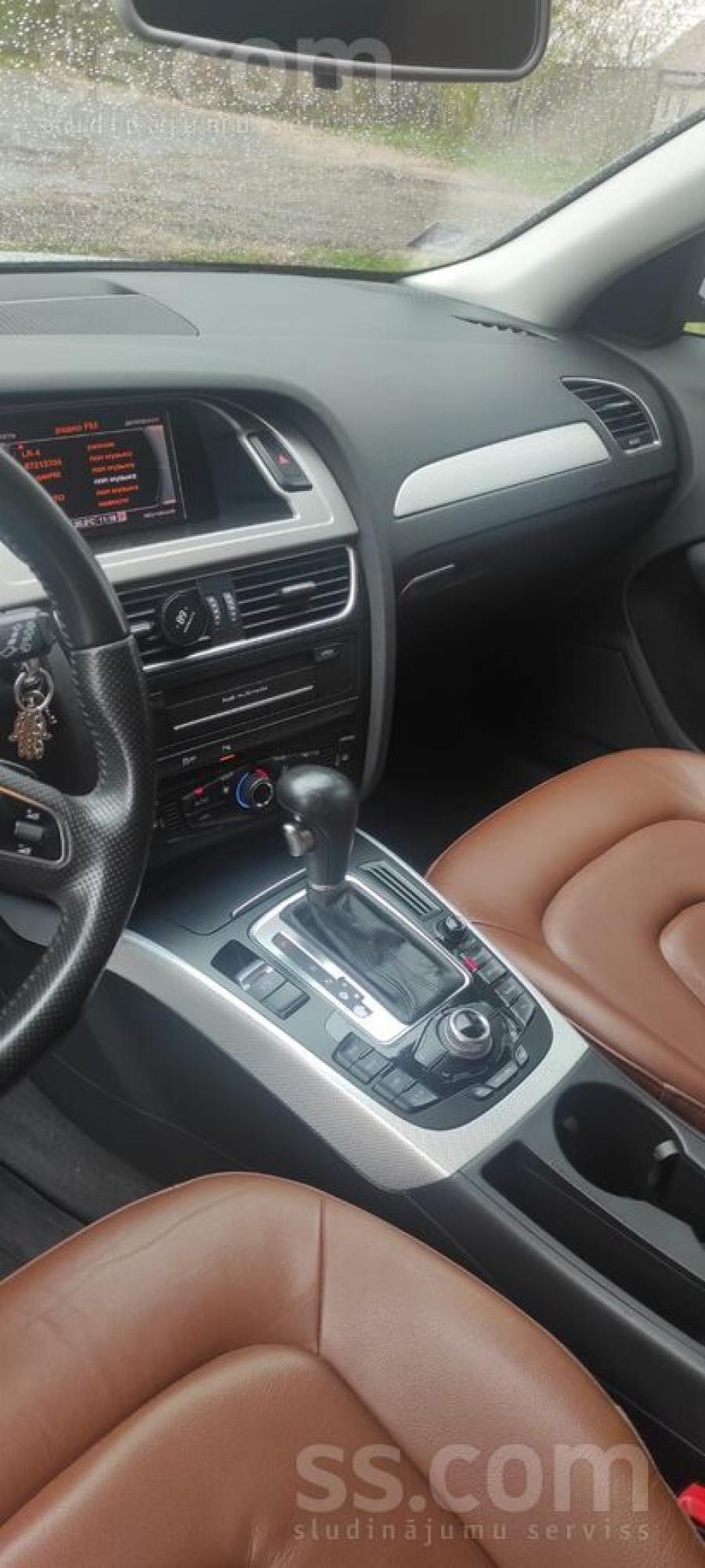Pelēks Audi A4 2010 Daugavpils, ar dzinēja tilpumu 2.70 L un nobraukumu 382 tūkst. km par 4850 €, foto 8 vietnē AUTOMOTO.COM.LV