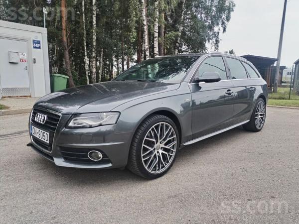 Grey Audi A4 2010 in Riga, with an engine capacity of 3.00 L and mileage of 313 thousand km for 6590 €, photo 1 on AUTOMOTO.COM.LV