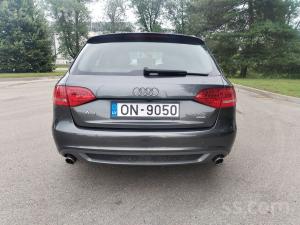 Grey Audi A4 2010 in Riga, with an engine capacity of 3.00 L and mileage of 313 thousand km for 6590 €, photo 5 on AUTOMOTO.COM.LV