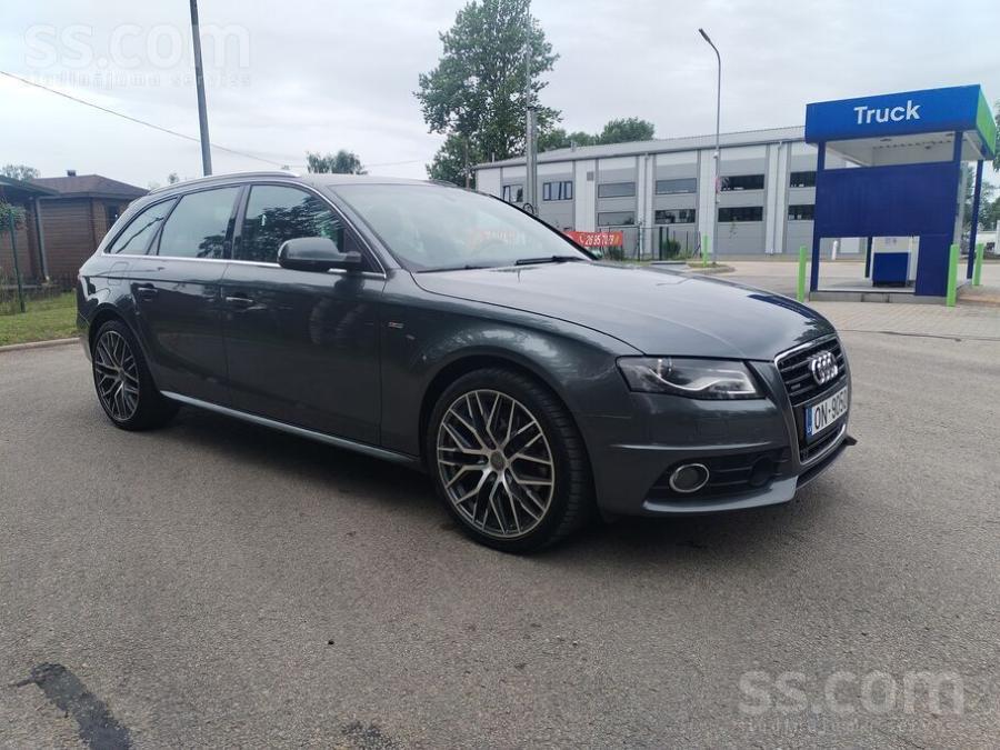 Grey Audi A4 2010 in Riga, with an engine capacity of 3.00 L and mileage of 313 thousand km for 6590 €, photo 8 on AUTOMOTO.COM.LV