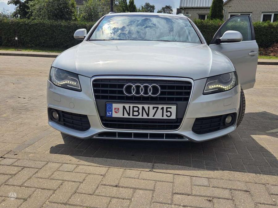 Grey Audi A4 2010 in Jonava, with an engine capacity of 1.97 L and mileage of 340 thousand km for 5200 €, photo 9 on AUTOMOTO.COM.LV