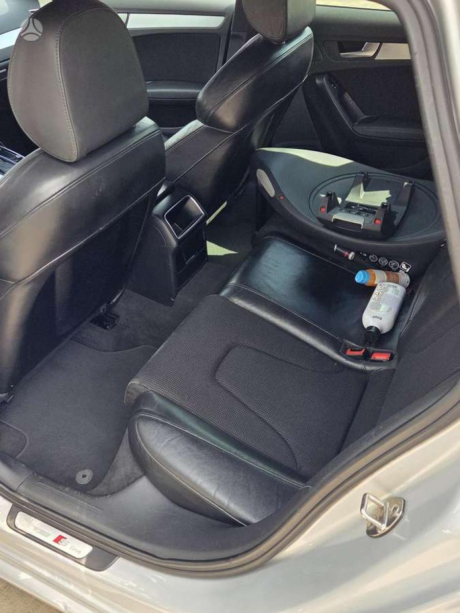 Grey Audi A4 2010 in Jonava, with an engine capacity of 1.97 L and mileage of 340 thousand km for 5200 €, photo 13 on AUTOMOTO.COM.LV