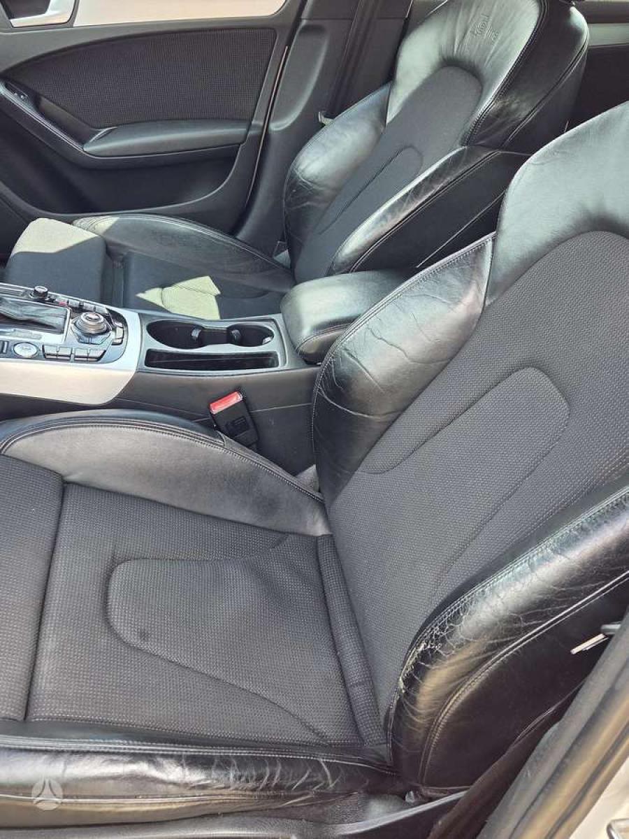 Grey Audi A4 2010 in Jonava, with an engine capacity of 1.97 L and mileage of 340 thousand km for 5200 €, photo 15 on AUTOMOTO.COM.LV