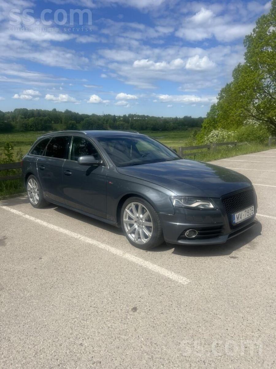Grey Audi A4 2010 in Kuldiga, with an engine capacity of 3.00 L and mileage of 333 thousand km for 6500 €, photo 1 on AUTOMOTO.COM.LV