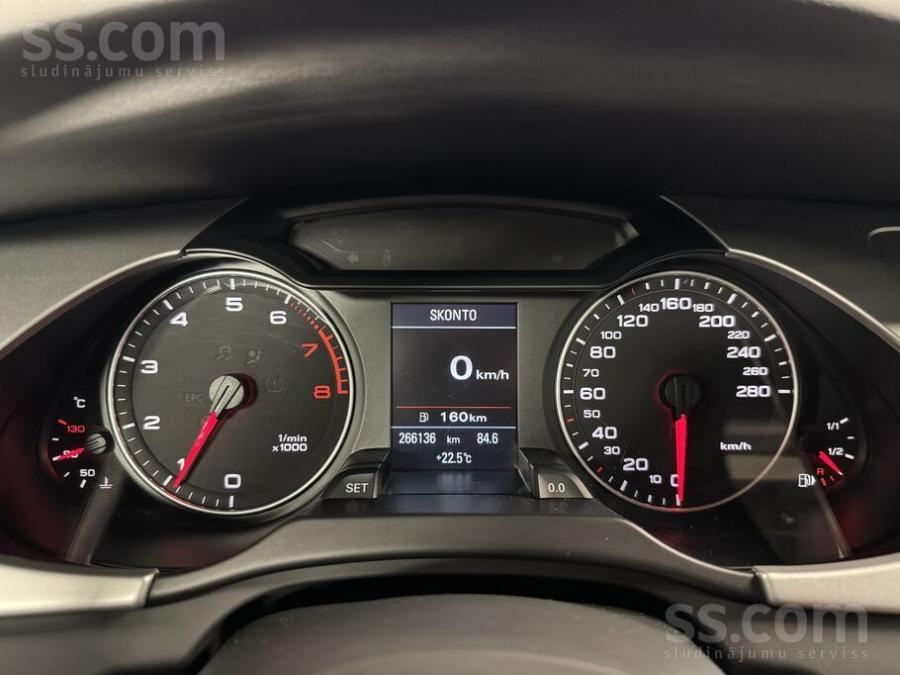 Pelēks Audi A4 2010 Jūrmala, ar dzinēja tilpumu 1.80 L un nobraukumu 266 tūkst. km par 5850 €, foto 28 vietnē AUTOMOTO.COM.LV