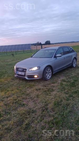 Grey Audi A4 2010 in Tukums, with an engine capacity of 2.00 L and mileage of 368 thousand km for 4400 €, photo  on AUTOMOTO.COM.LV