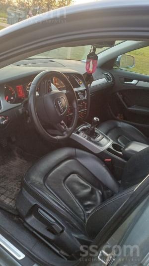Grey Audi A4 2010 in Tukums, with an engine capacity of 2.00 L and mileage of 368 thousand km for 4400 €, photo 5 on AUTOMOTO.COM.LV