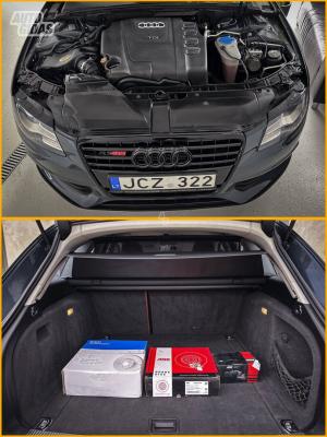 Grey Audi A4 2010 in Kaunas, with an engine capacity of 2.00 L and mileage of 285 thousand km for 6600 €, photo 21 on AUTOMOTO.COM.LV