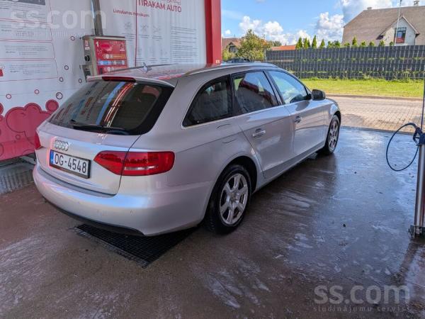 Grey Audi A4 2010 in Ventspils, with an engine capacity of 2.00 L and mileage of 378 thousand km for 4200 €, photo 6 on AUTOMOTO.COM.LV