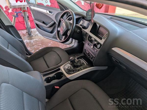 Grey Audi A4 2010 in Ventspils, with an engine capacity of 2.00 L and mileage of 378 thousand km for 4200 €, photo 8 on AUTOMOTO.COM.LV