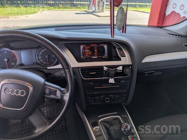 Grey Audi A4 2010 in Ventspils, with an engine capacity of 2.00 L and mileage of 378 thousand km for 4200 €, photo 9 on AUTOMOTO.COM.LV