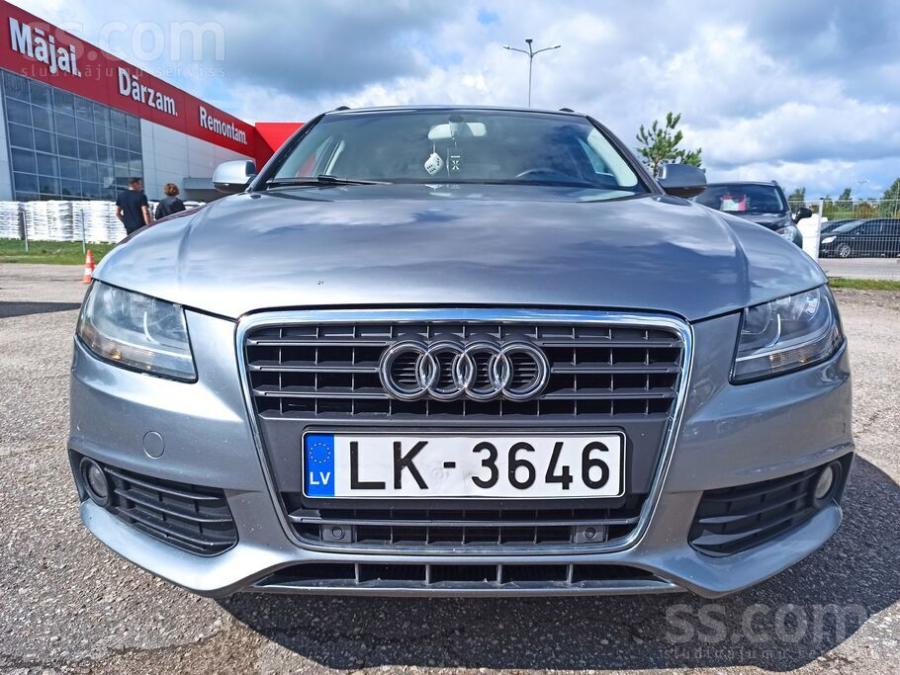 Grey Audi A4 2010 in Daugavpils, with an engine capacity of 2.00 L and mileage of 0 thousand km for 3950 €, photo 4 on AUTOMOTO.COM.LV