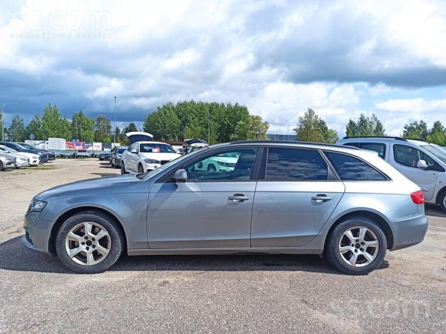 Grey Audi A4 2010 in Daugavpils, with an engine capacity of 2.00 L and mileage of 0 thousand km for 3950 €, photo 13 on AUTOMOTO.COM.LV