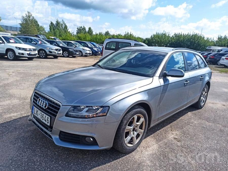 Grey Audi A4 2010 in Daugavpils, with an engine capacity of 2.00 L and mileage of 0 thousand km for 3950 €, photo 14 on AUTOMOTO.COM.LV