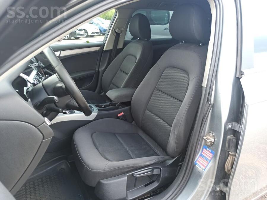 Grey Audi A4 2010 in Daugavpils, with an engine capacity of 2.00 L and mileage of 0 thousand km for 3950 €, photo 16 on AUTOMOTO.COM.LV