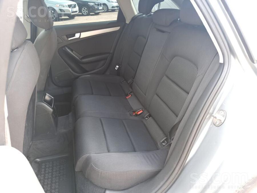 Grey Audi A4 2010 in Daugavpils, with an engine capacity of 2.00 L and mileage of 0 thousand km for 3950 €, photo 17 on AUTOMOTO.COM.LV