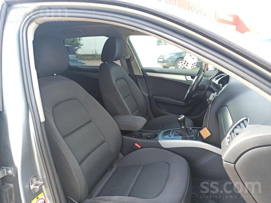 Grey Audi A4 2010 in Daugavpils, with an engine capacity of 2.00 L and mileage of 0 thousand km for 3950 €, photo 19 on AUTOMOTO.COM.LV