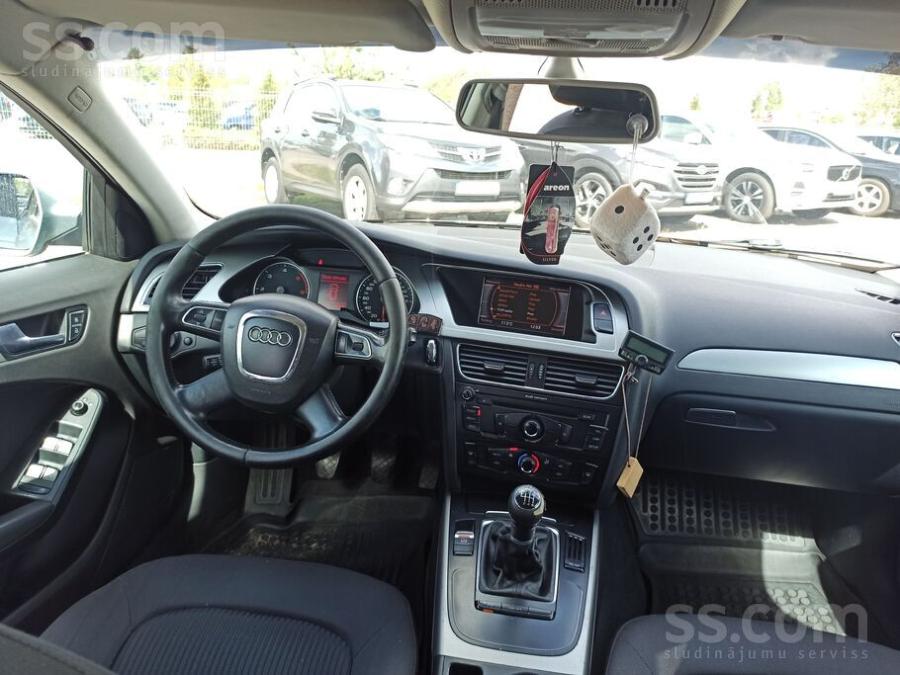 Grey Audi A4 2010 in Daugavpils, with an engine capacity of 2.00 L and mileage of 0 thousand km for 3950 €, photo 21 on AUTOMOTO.COM.LV