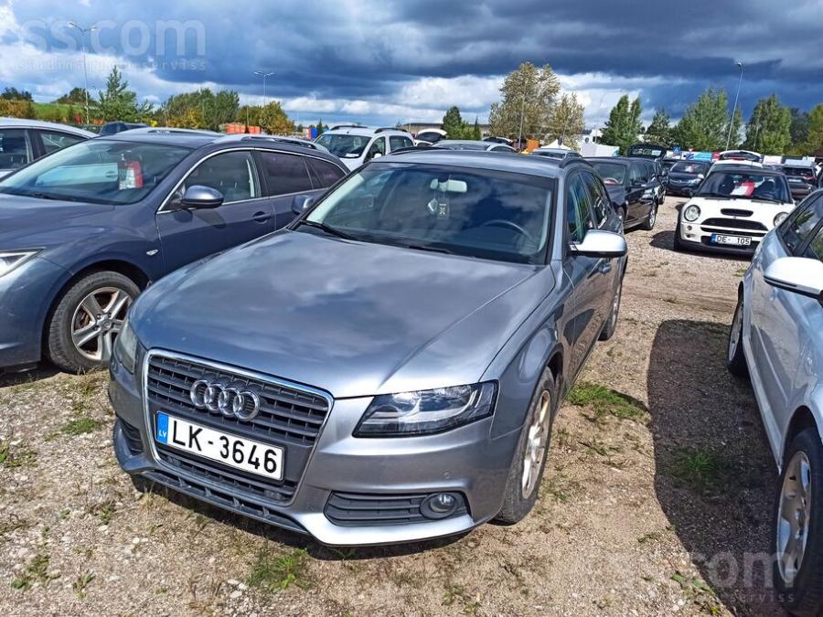Grey Audi A4 2010 in Daugavpils, with an engine capacity of 2.00 L and mileage of 0 thousand km for 3950 €, photo 28 on AUTOMOTO.COM.LV