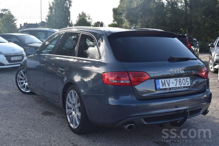 Grey Audi A4 2010 in Kuldiga, with an engine capacity of 3.00 L and mileage of 0 thousand km for 7150 €, photo 4 on AUTOMOTO.COM.LV