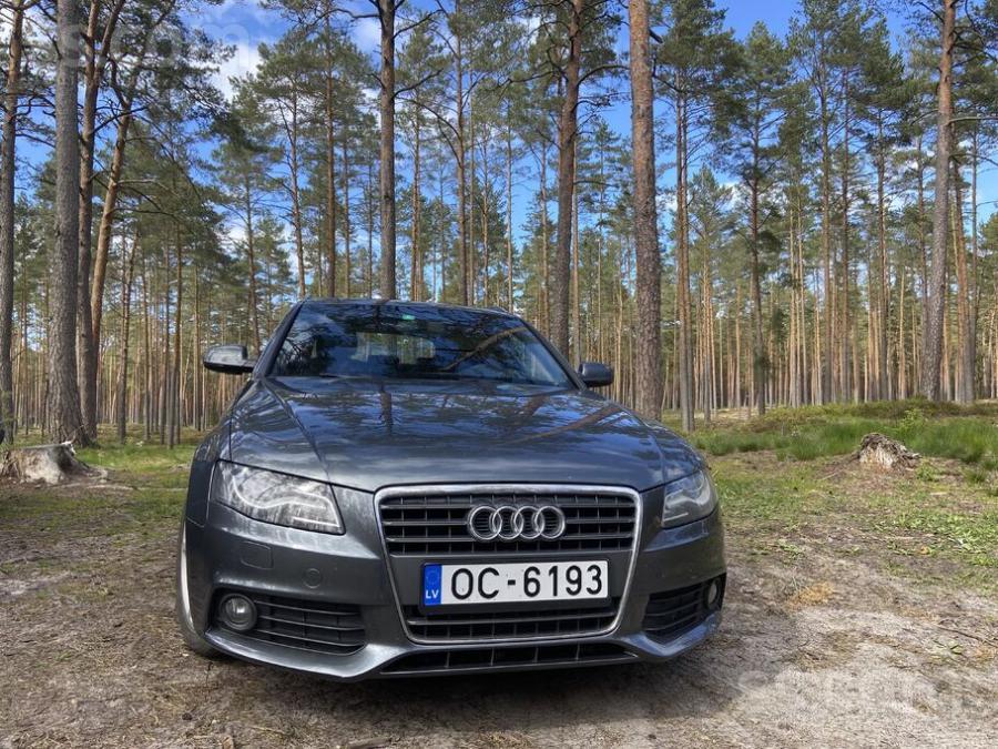 Grey Audi A4 2010 in Riga, with an engine capacity of 1.80 L and mileage of 282 thousand km for 6100 €, photo 1 on AUTOMOTO.COM.LV