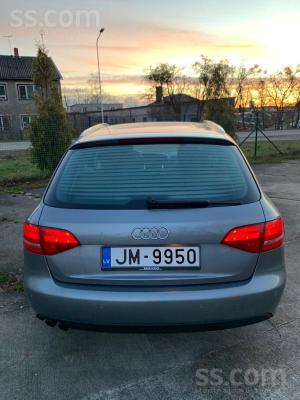 Pelēks Audi A4 2010 Liepāja, ar dzinēja tilpumu 2.00 L un nobraukumu 315 tūkst. km par 5500 €, foto 7 vietnē AUTOMOTO.COM.LV