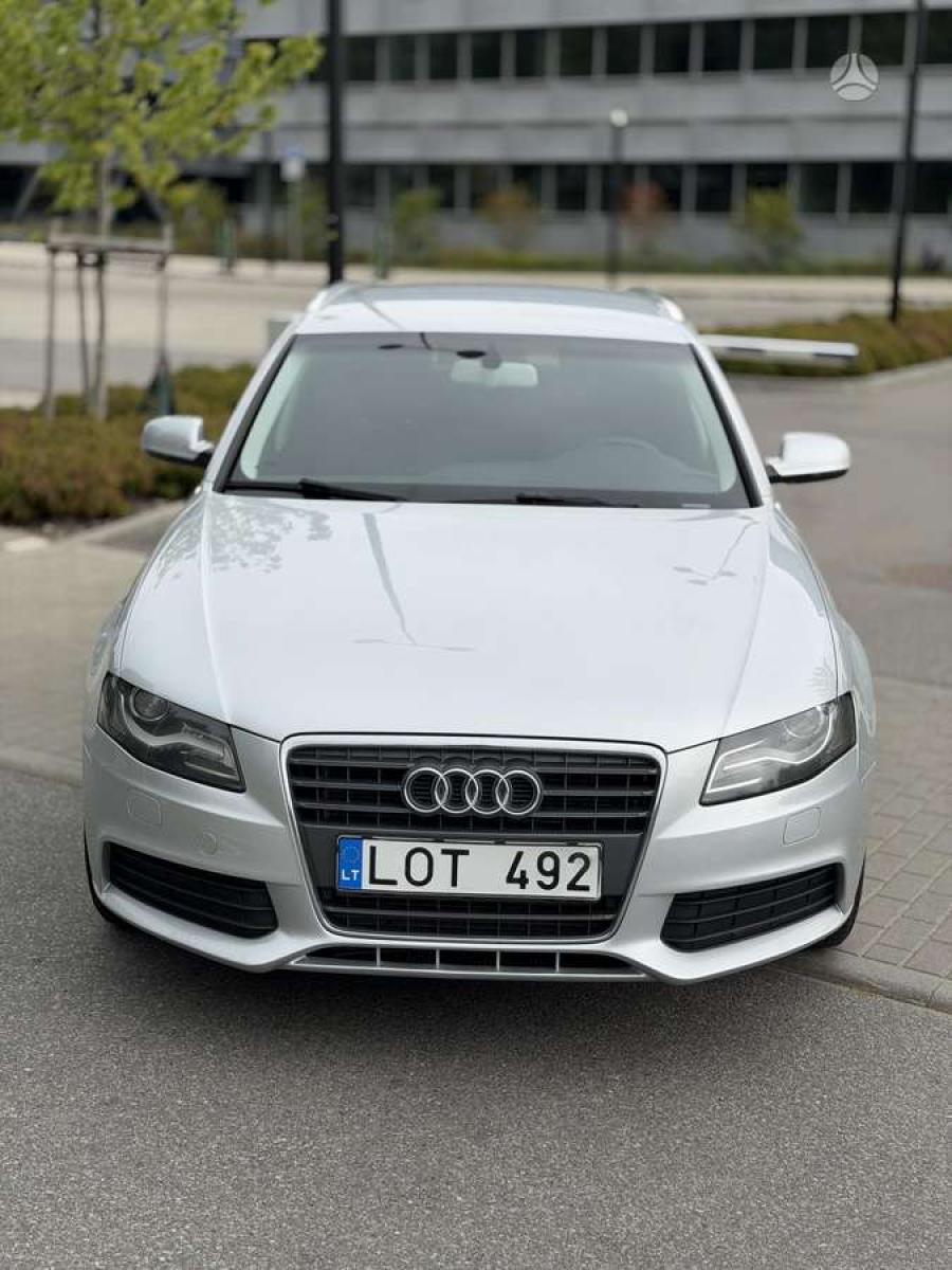 Grey Audi A4 2010 in Vilnius, with an engine capacity of 1.97 L and mileage of 294 thousand km for 3900 €, photo 4 on AUTOMOTO.COM.LV