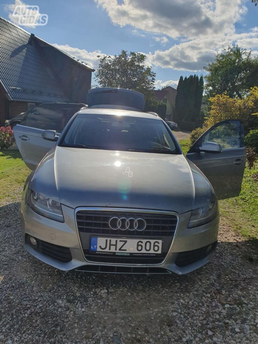 Pelēks Audi A4 2010 Utena, ar dzinēja tilpumu 2.00 L un nobraukumu 444 tūkst. km par 4300 €, foto 3 vietnē AUTOMOTO.COM.LV