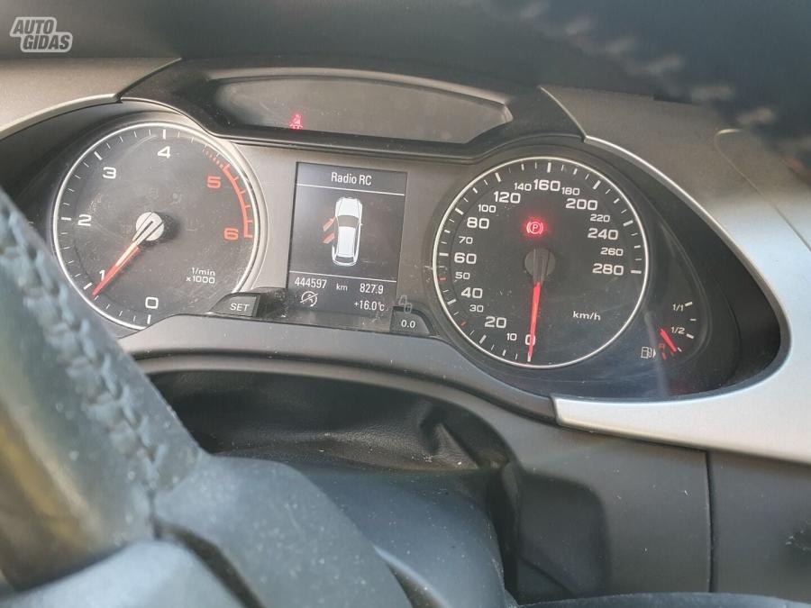 Pelēks Audi A4 2010 Utena, ar dzinēja tilpumu 2.00 L un nobraukumu 444 tūkst. km par 4300 €, foto 4 vietnē AUTOMOTO.COM.LV