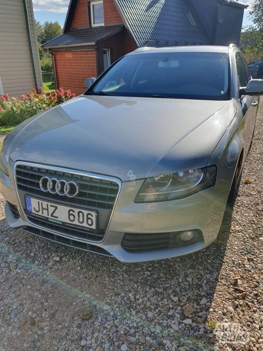 Pelēks Audi A4 2010 Utena, ar dzinēja tilpumu 2.00 L un nobraukumu 444 tūkst. km par 4300 €, foto 9 vietnē AUTOMOTO.COM.LV