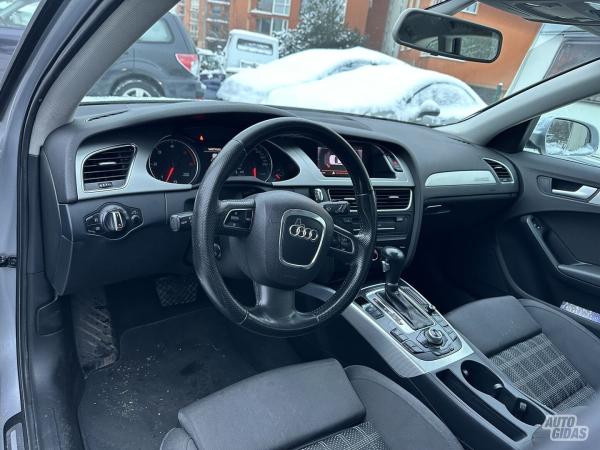 Grey Audi A4 2011 in Vilnius, with an engine capacity of 3.00 L and mileage of 240 thousand km for 7500 €, photo 10 on AUTOMOTO.COM.LV