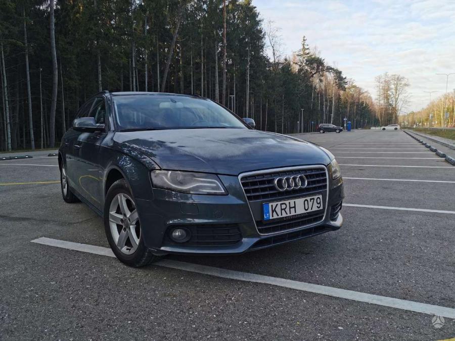 Pelēks Audi A4 2011 Klaipėda, ar dzinēja tilpumu 1.98 L un nobraukumu 300 tūkst. km par 5200 €, foto 4 vietnē AUTOMOTO.COM.LV