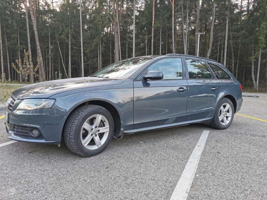 Pelēks Audi A4 2011 Klaipėda, ar dzinēja tilpumu 1.98 L un nobraukumu 300 tūkst. km par 5200 €, foto 5 vietnē AUTOMOTO.COM.LV