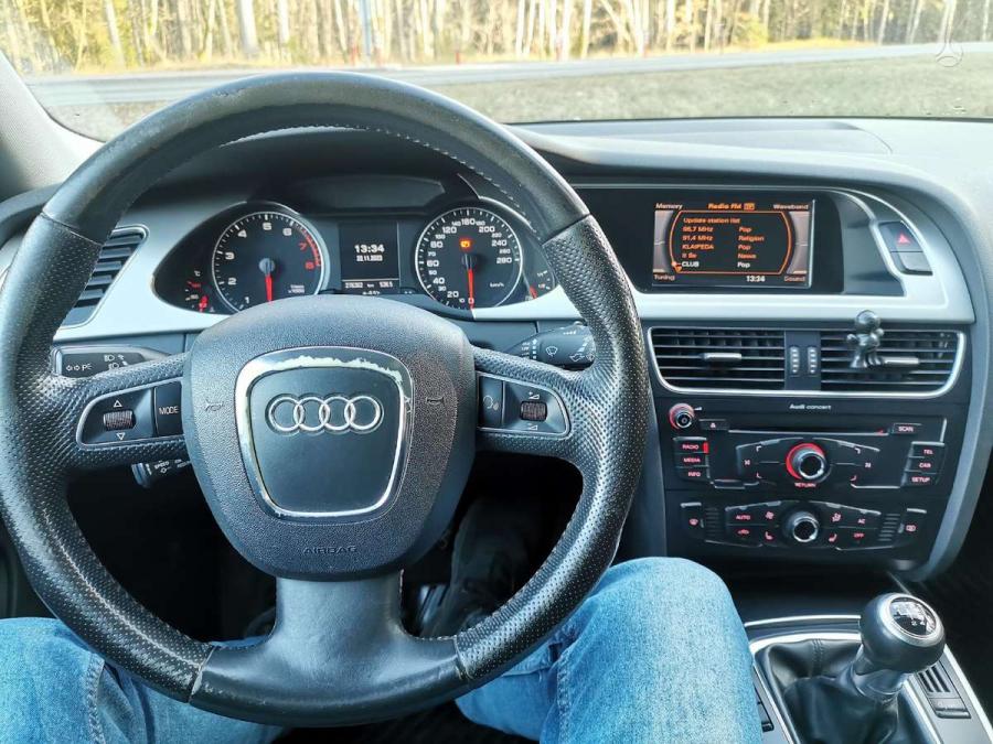 Pelēks Audi A4 2011 Klaipėda, ar dzinēja tilpumu 1.98 L un nobraukumu 300 tūkst. km par 5200 €, foto 14 vietnē AUTOMOTO.COM.LV