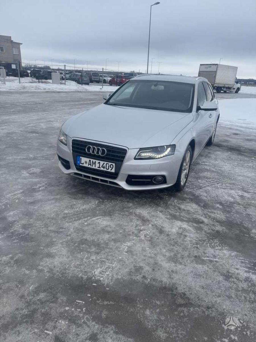 Grey Audi A4 2011 in Marijampole, with an engine capacity of 1.97 L and mileage of 288 thousand km for 5350 €, photo 1 on AUTOMOTO.COM.LV