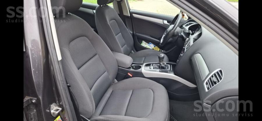 Pelēks Audi A4 2011 Daugavpils, ar dzinēja tilpumu 2.00 L un nobraukumu 258 tūkst. km par 5850 €, foto 26 vietnē AUTOMOTO.COM.LV