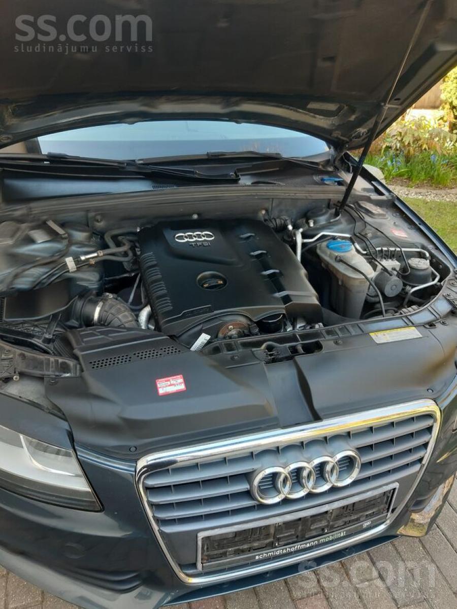 Pelēks Audi A4 2011 Rīga, ar dzinēja tilpumu 1.80 L un nobraukumu 260 tūkst. km par 5390 €, foto 10 vietnē AUTOMOTO.COM.LV