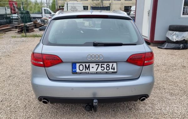 Grey Audi A4 2011 in Riga, with an engine capacity of 3.00 L and mileage of 352 thousand km for 5990 €, photo 6 on AUTOMOTO.COM.LV