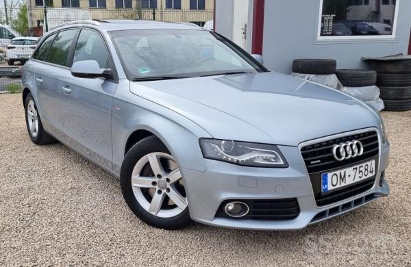 Grey Audi A4 2011 in Riga, with an engine capacity of 3.00 L and mileage of 352 thousand km for 6290 €, photo 1 on AUTOMOTO.COM.LV