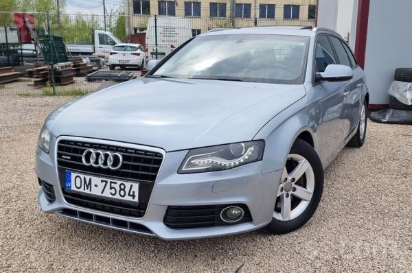 Grey Audi A4 2011 in Riga, with an engine capacity of 3.00 L and mileage of 352 thousand km for 6290 €, photo 2 on AUTOMOTO.COM.LV
