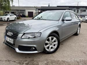 Grey Audi A4 2011 in Riga, with an engine capacity of 2.00 L and mileage of 0 thousand km for 7550 €, photo  on AUTOMOTO.COM.LV