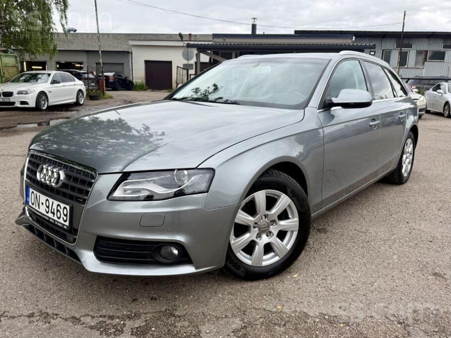 Grey Audi A4 2011 in Riga, with an engine capacity of 2.00 L and mileage of 0 thousand km for 7550 €, photo 1 on AUTOMOTO.COM.LV