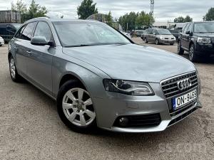 Grey Audi A4 2011 in Riga, with an engine capacity of 2.00 L and mileage of 0 thousand km for 7550 €, photo 3 on AUTOMOTO.COM.LV
