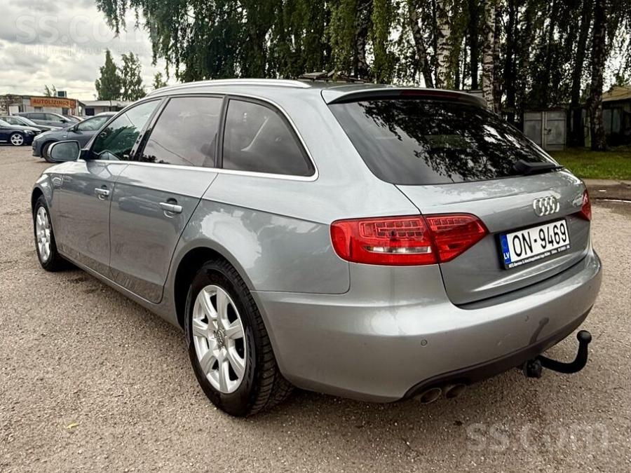 Grey Audi A4 2011 in Riga, with an engine capacity of 2.00 L and mileage of 0 thousand km for 7550 €, photo 7 on AUTOMOTO.COM.LV