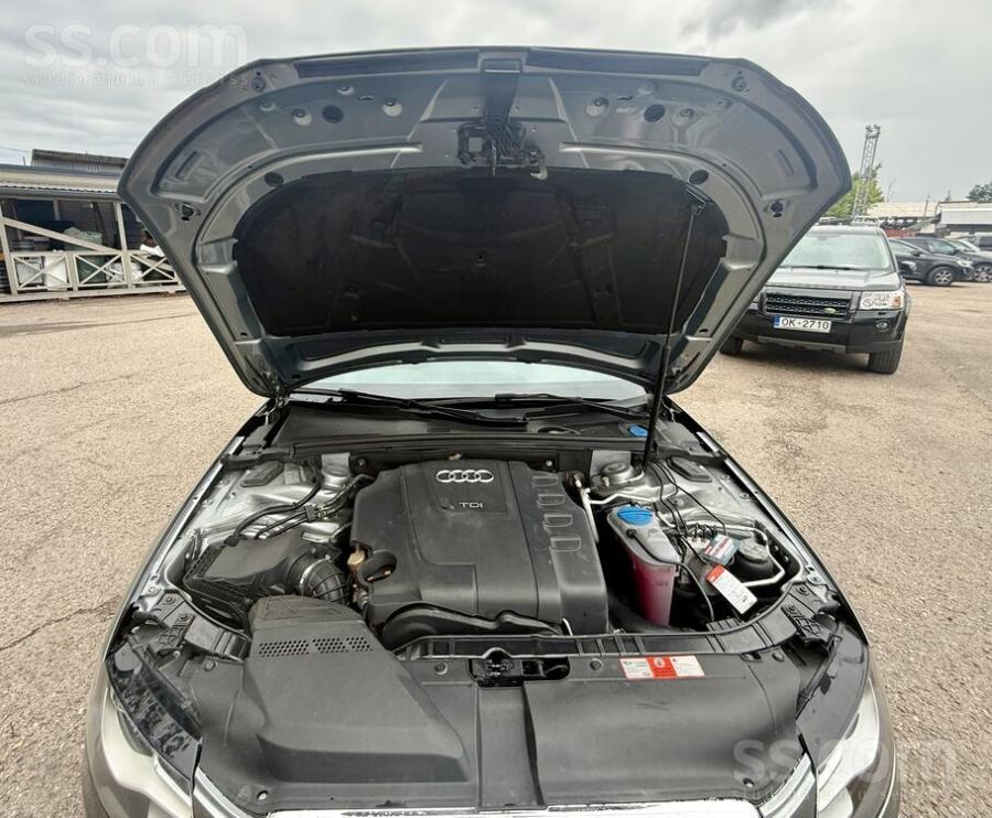 Grey Audi A4 2011 in Riga, with an engine capacity of 2.00 L and mileage of 0 thousand km for 7550 €, photo 25 on AUTOMOTO.COM.LV