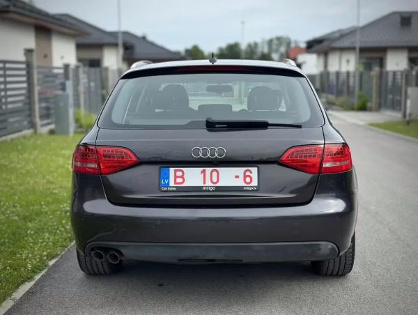Grey Audi A4 2011 in Jelgava, with an engine capacity of 2.00 L and mileage of 274 thousand km for 6950 €, photo 7 on AUTOMOTO.COM.LV