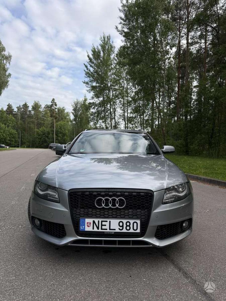Pelēks Audi A4 2011 Visaginas, ar dzinēja tilpumu 2.97 L un nobraukumu 261 tūkst. km par 6300 €, foto 3 vietnē AUTOMOTO.COM.LV